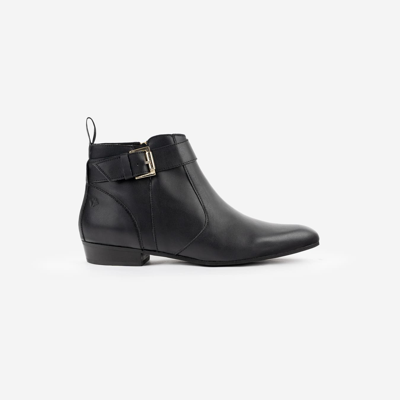 Olympe women's black vegan ankle boots – COG Store