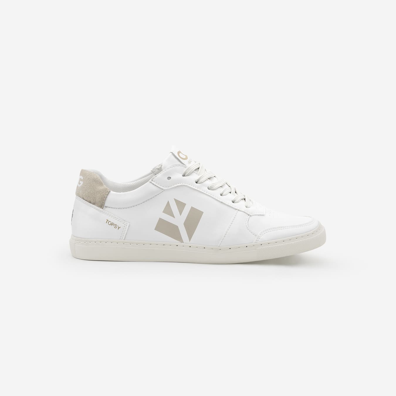 Sales and second-hand shoes COG -Topsy white and beige – COG Store